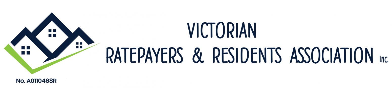 Home page of Victorian Ratepayers and Residents Association